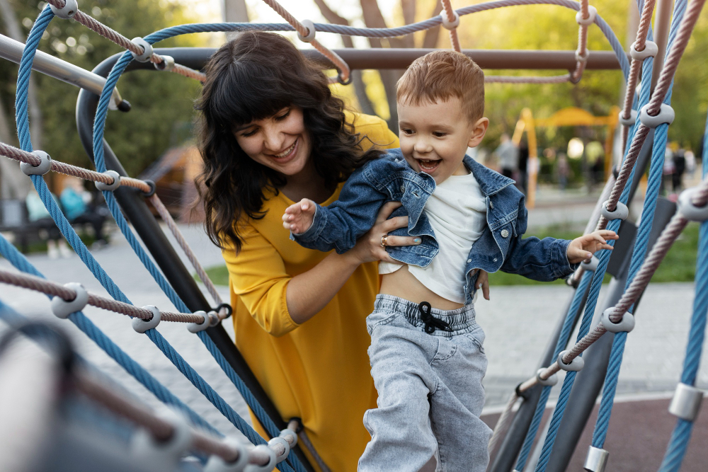 Helping Kids Play Safely on Busy Playgrounds